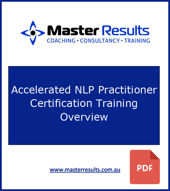 NLP Practitioner and Coach Certification - Master Results NLP Practitioner and Coach Certification - Master Results